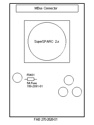 SS10/I - SuperSPARC - SM40 SuperSPARC Module